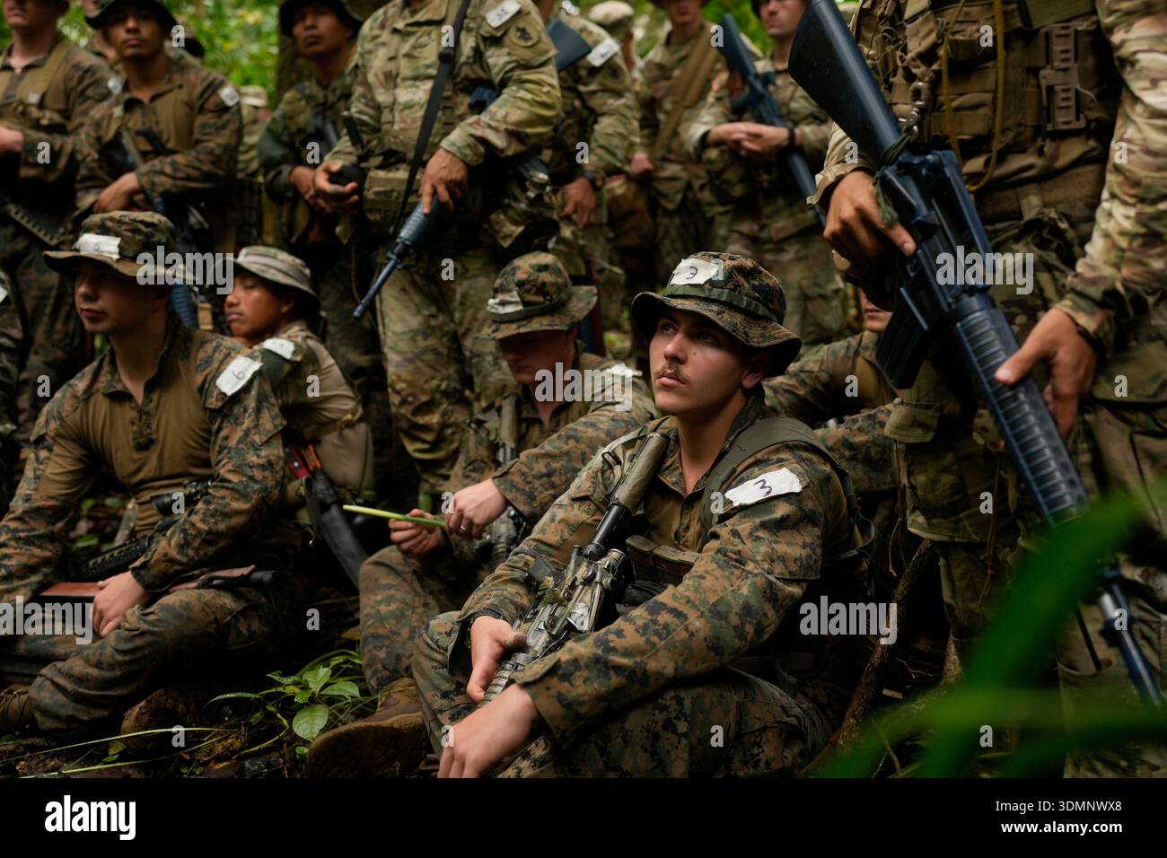Panamanian and U.S. military personnel take part in joint drills at ...