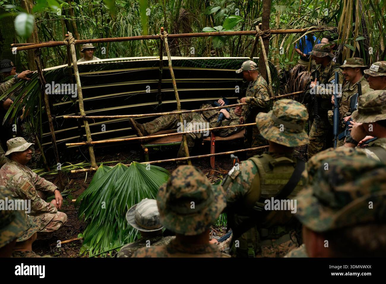 Panamanian and U.S. military personnel take part in joint drills at ...