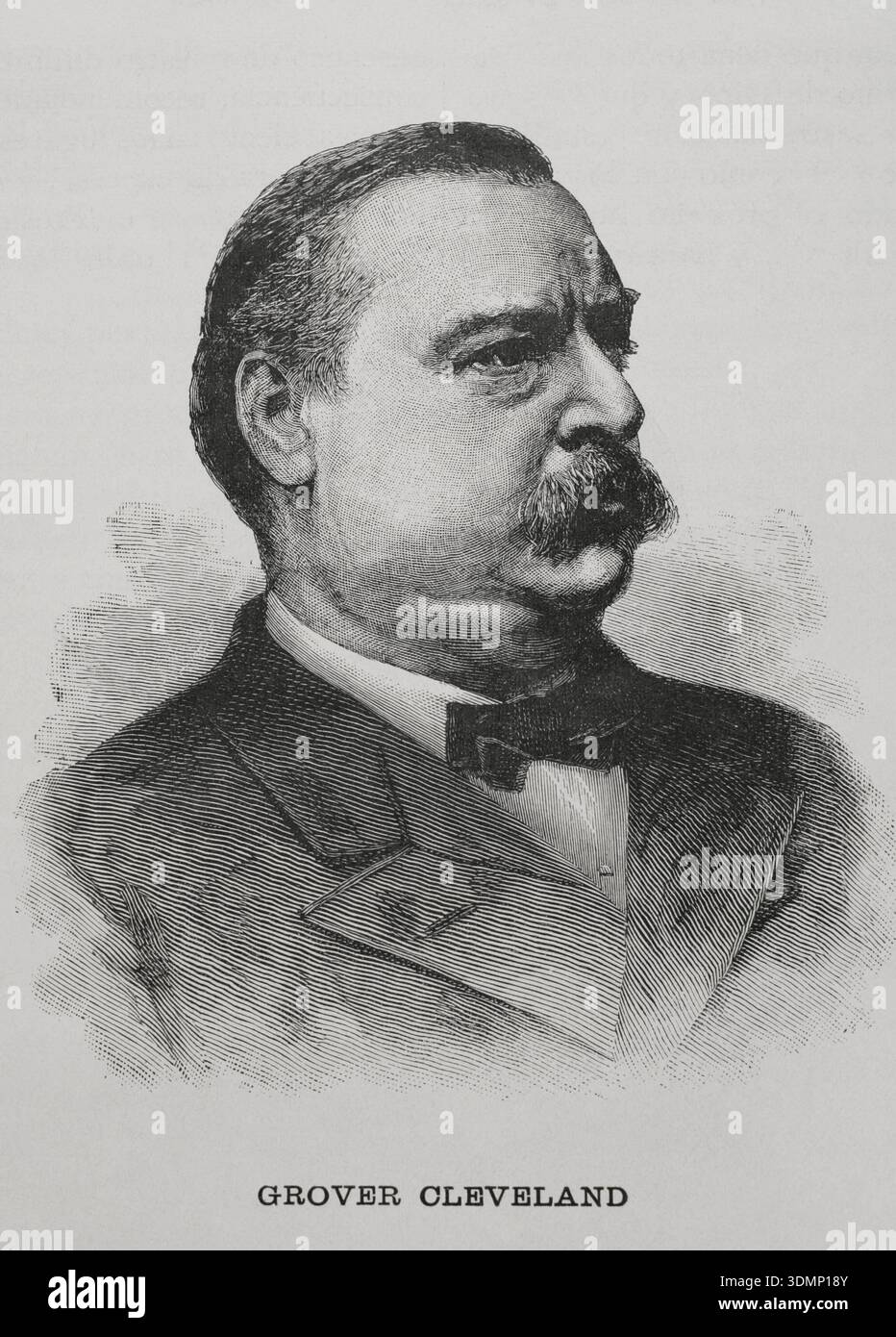 Grover Cleveland (Stephen Grover Cleveland) (1837-1908). American ...