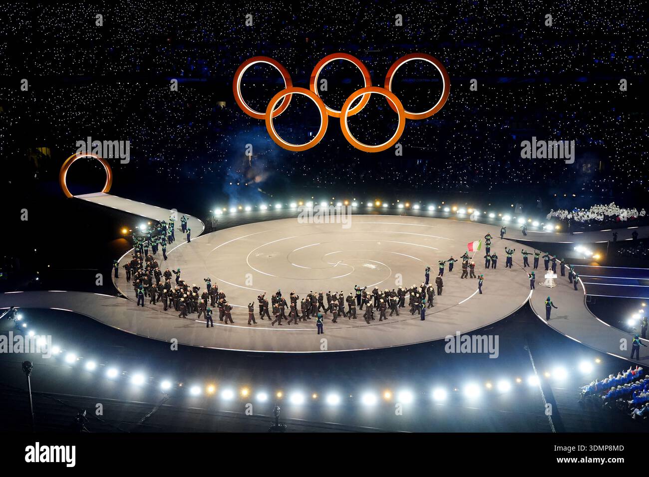 2026 milan cortina winter olympics opening ceremony hi-res stock ...