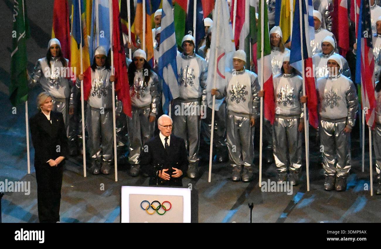 Speech by Giovanni Malago, President of the Milano Cortina 2026 ...