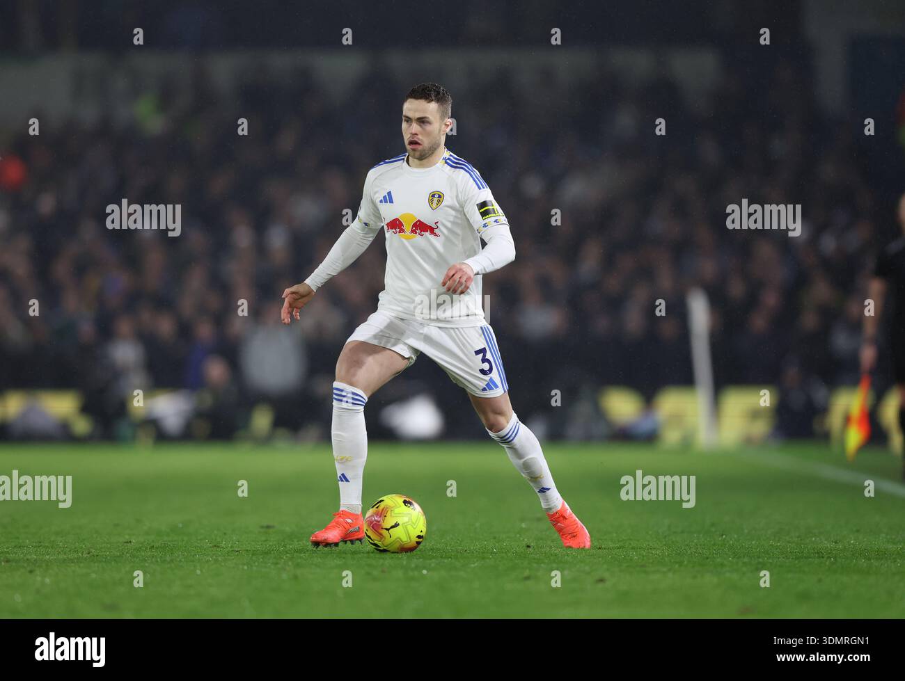 Leeds, UK. 6th Feb, 2026. Gabriel Gudmundsson of Leeds United during ...