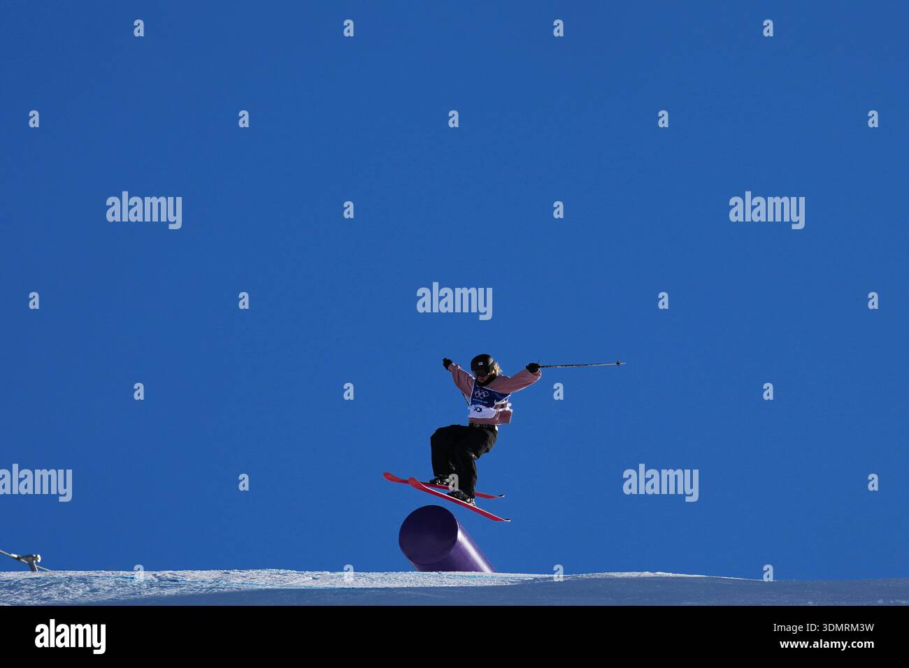 Finland's Anni Karava competes during women's freestyle skiing ...