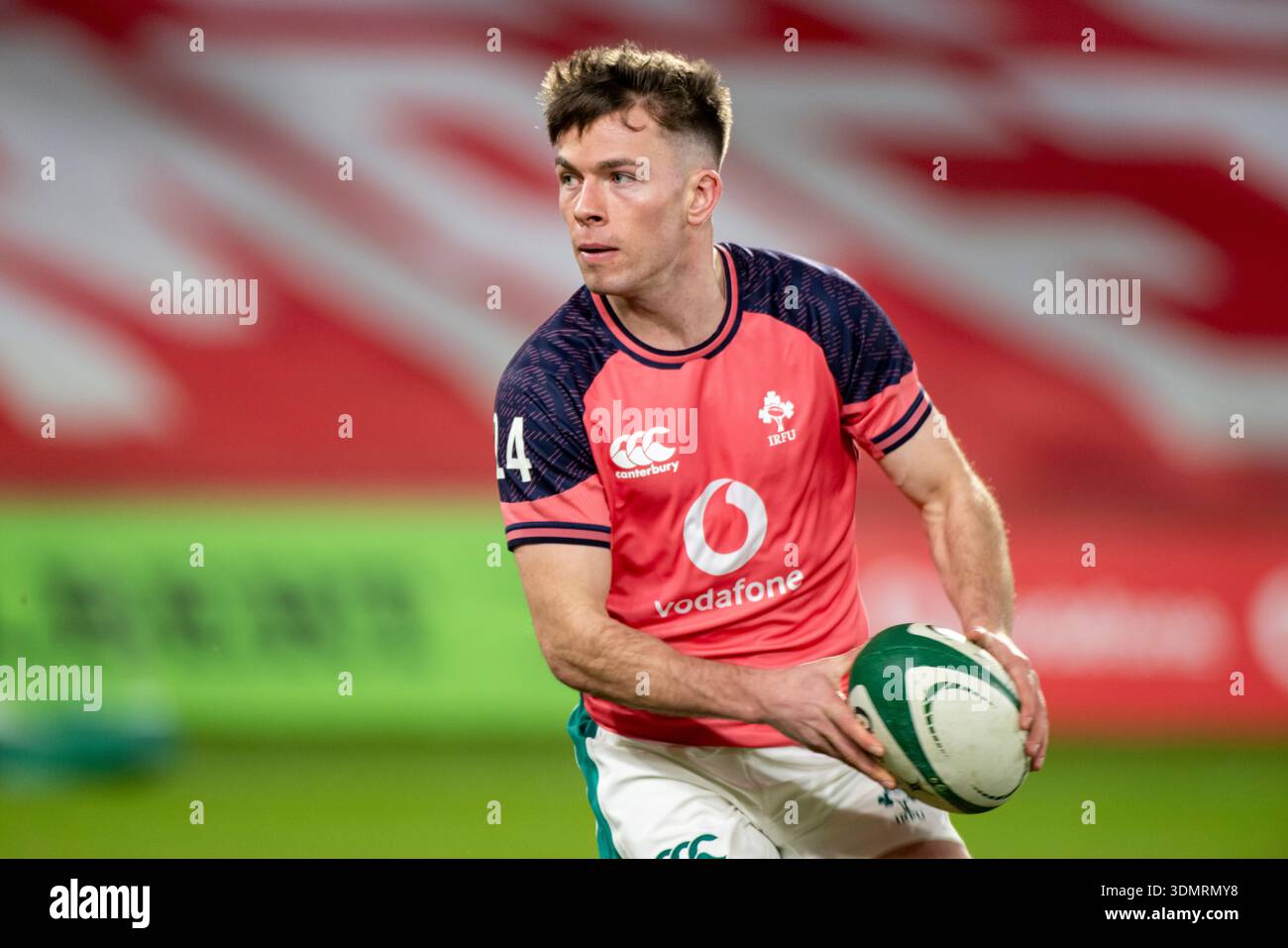Matthew Devine of Ireland XV during the Ireland XV v England A ...