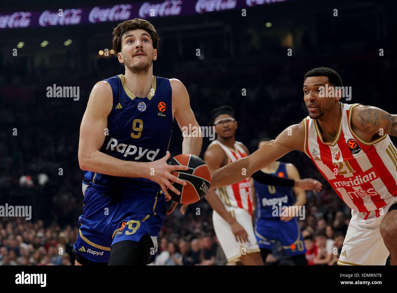 Belgrade, Serbia. 6th Jan, 2026. Maccabi's Roman Sorkin during ...