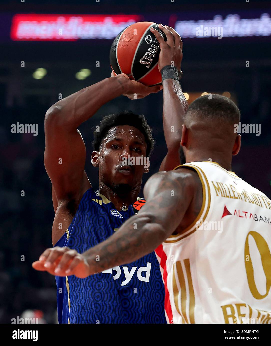 Belgrade, Serbia. 6th Jan, 2026. Maccabi's Jaylen Hoard during ...