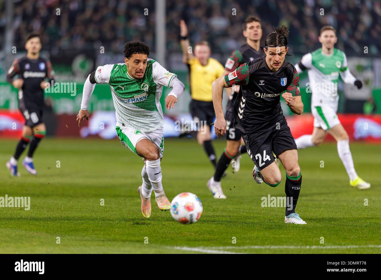 Furth, Germany February 6, 2026: 2. League - 2025/2026 - Greuther Furth ...