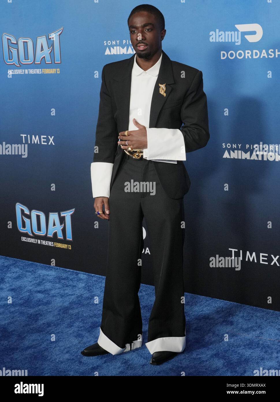 Caleb McLaughlin arrives at the Columbia Pictures and Sony Pictures ...