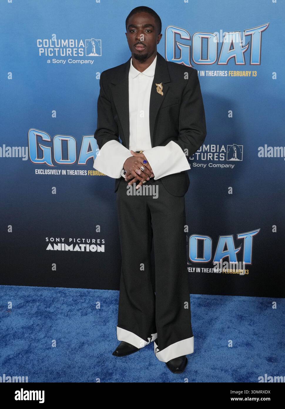 Caleb McLaughlin arrives at the Columbia Pictures and Sony Pictures ...