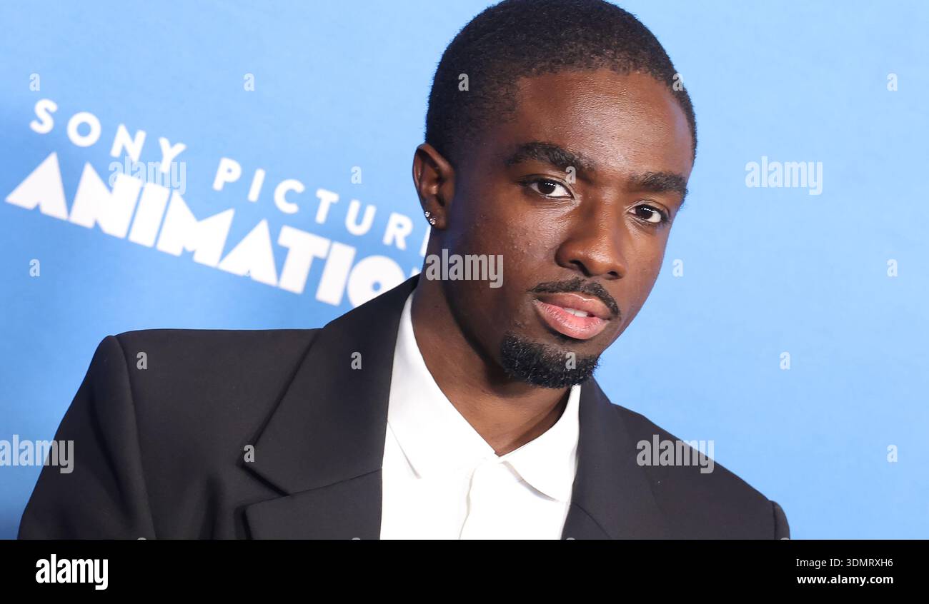 6 February, 2026 - Los Angeles, California - Caleb McLaughlin,. Los ...
