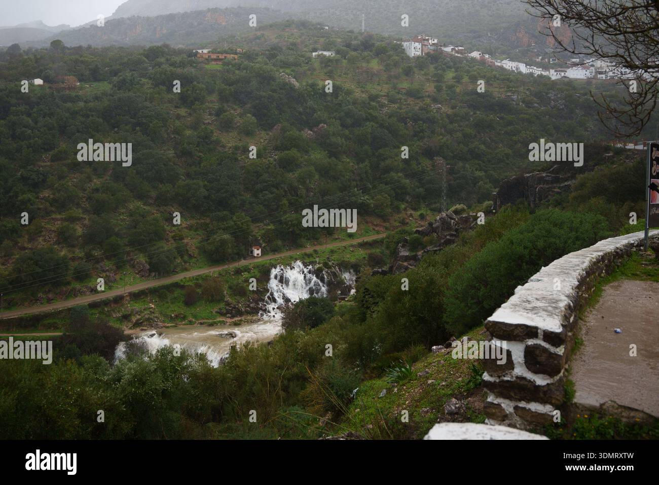 Images of the village of Benaoján. On the 7th of February 2026 in ...