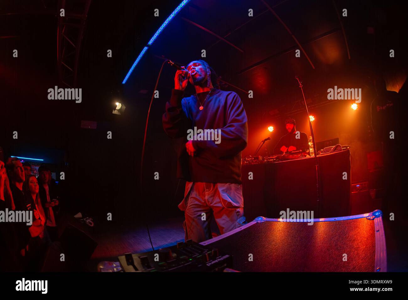 Tahj Malik Chandler AkA Saba, a rapper from Chicago - Illinois perform ...