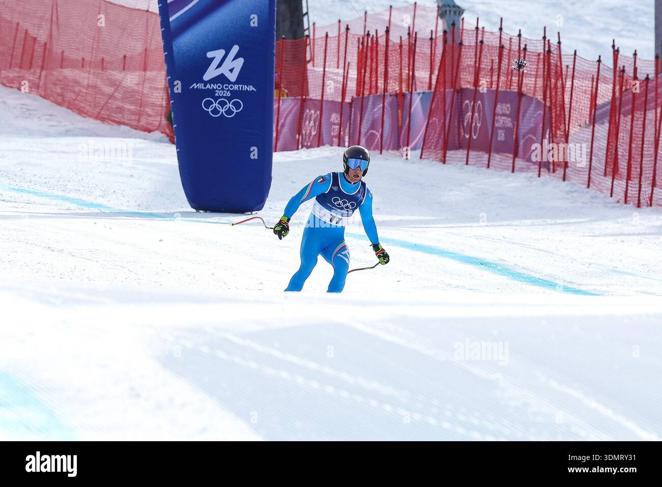 Giovanni Franzoni (ITA) during the Olympic Winter Games Milano-Cortina ...
