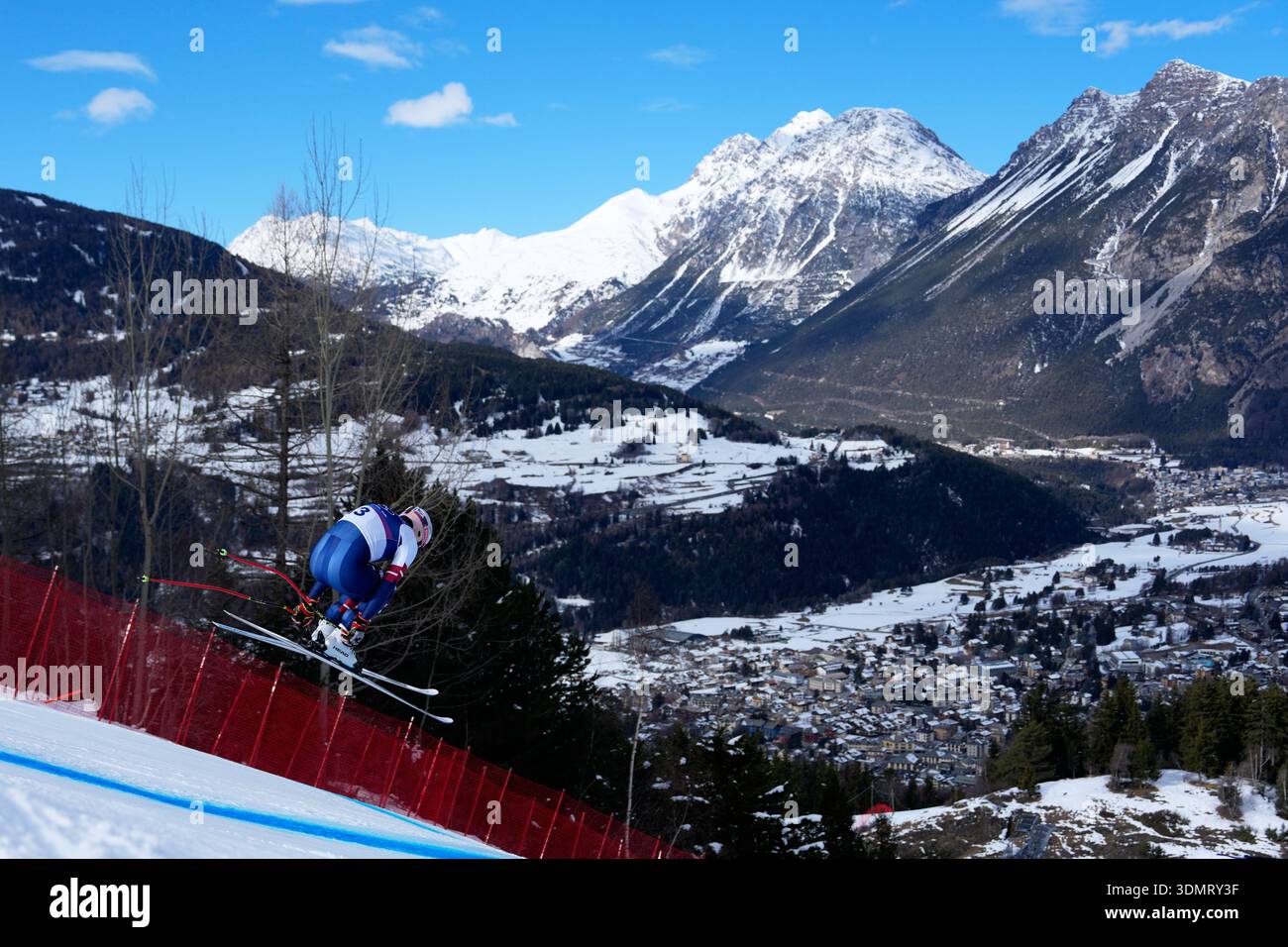 United States' Ryan Cochran Siegle speeds down the course during an ...