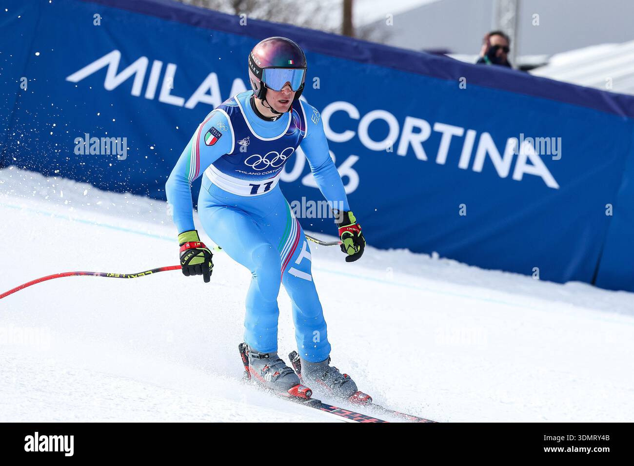 Giovanni Franzoni (ITA) during the Olympic Winter Games Milano-Cortina ...
