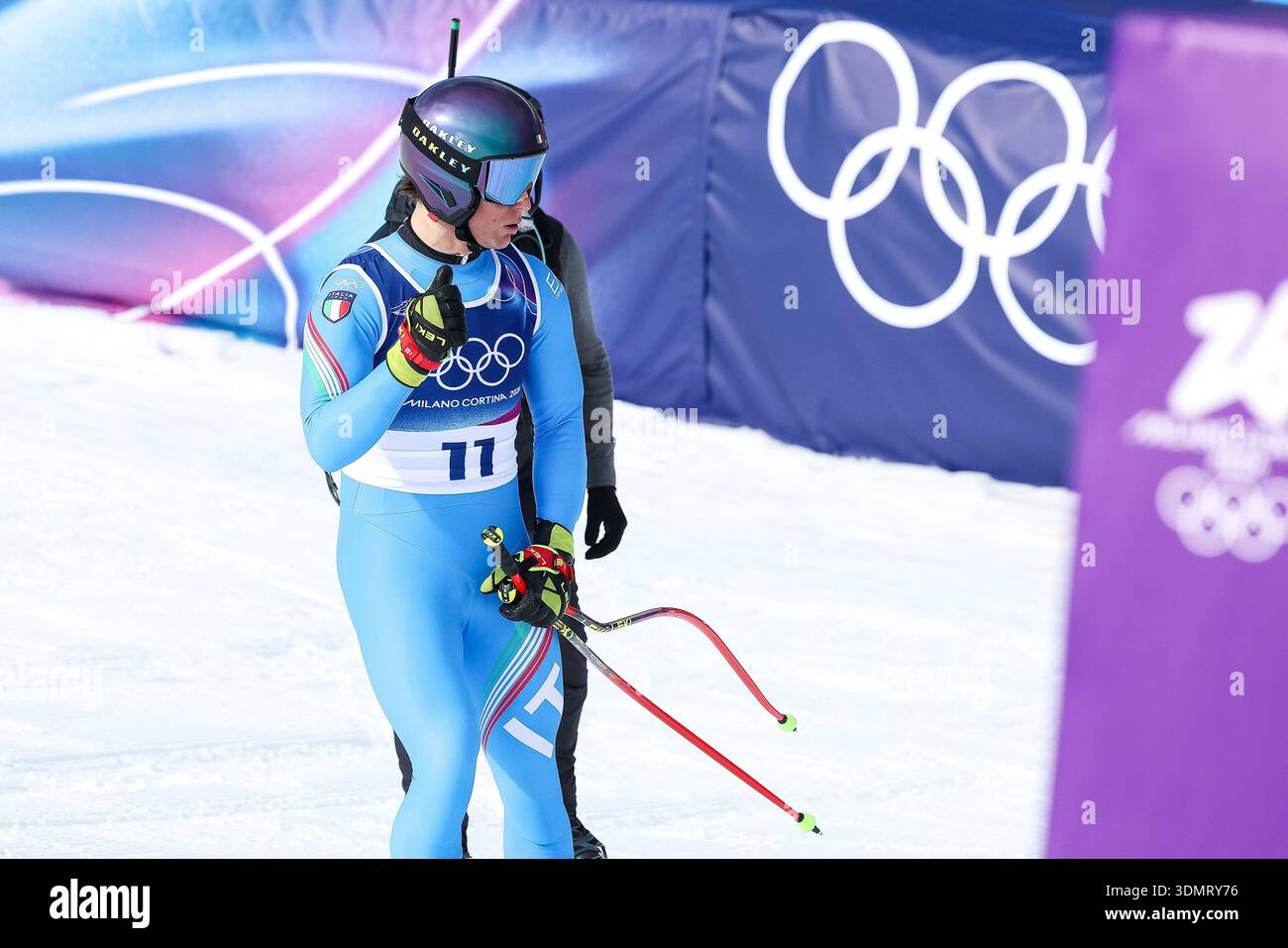 Giovanni Franzoni (ITA) during the Olympic Winter Games Milano-Cortina ...