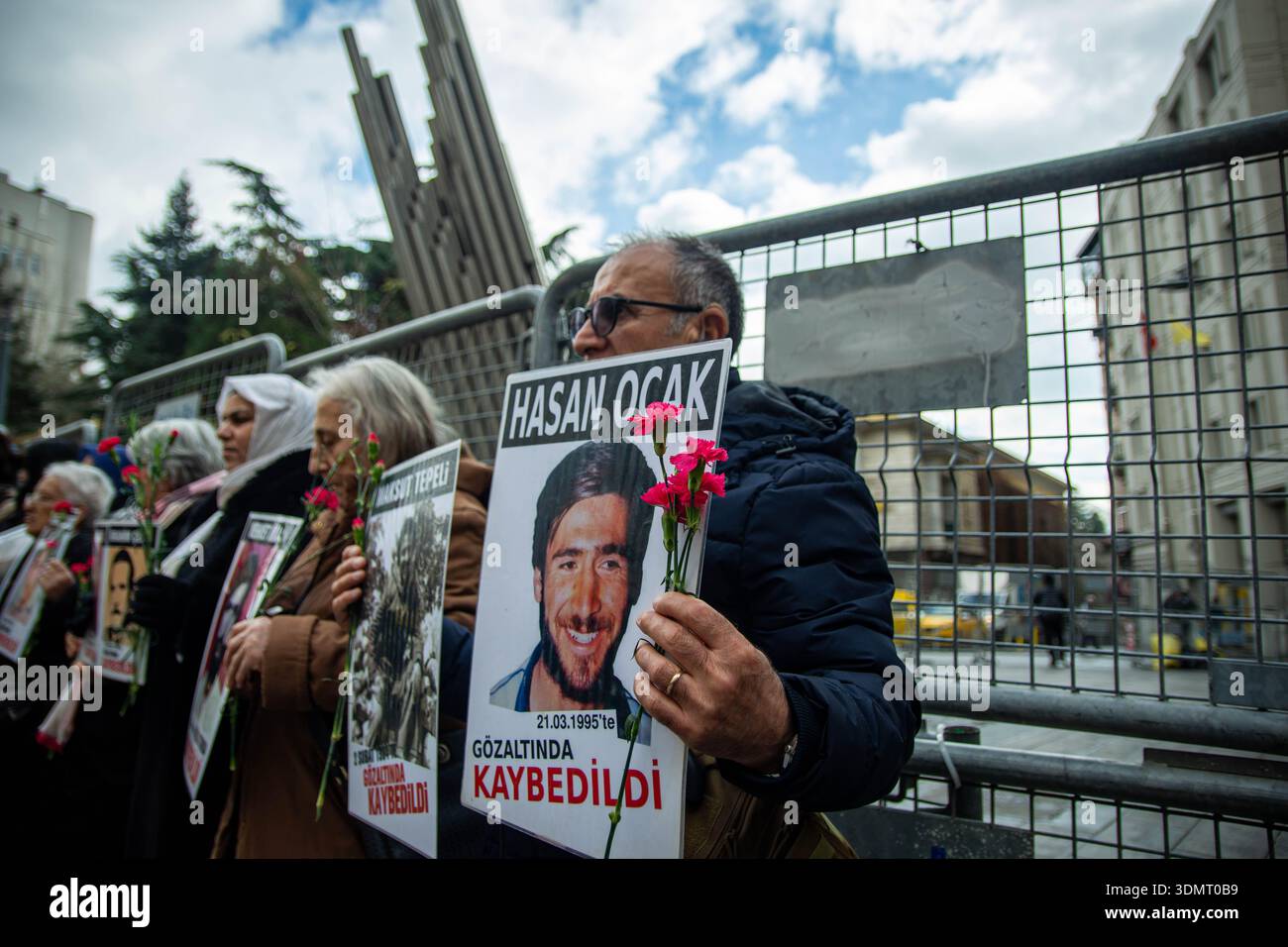 Istanbul, Istanbul, Turkey. 7th Feb, 2026. Relatives of the disappeared ...