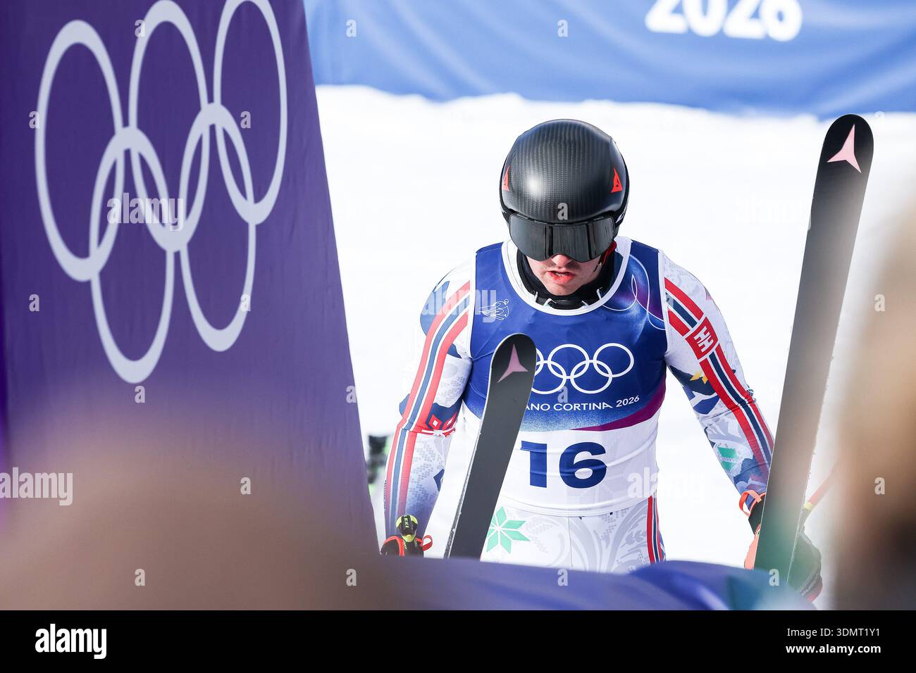 Adrian Smiseth Sejersted (NOR) out during the Olympic Winter Games ...