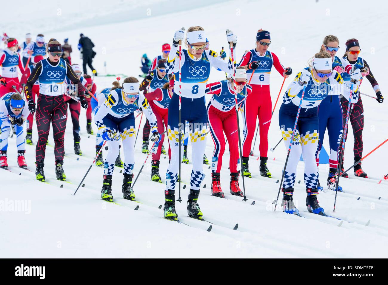 Val di Fiemme, Italy 20260207. Frida Karlsson from Sweden during the ...