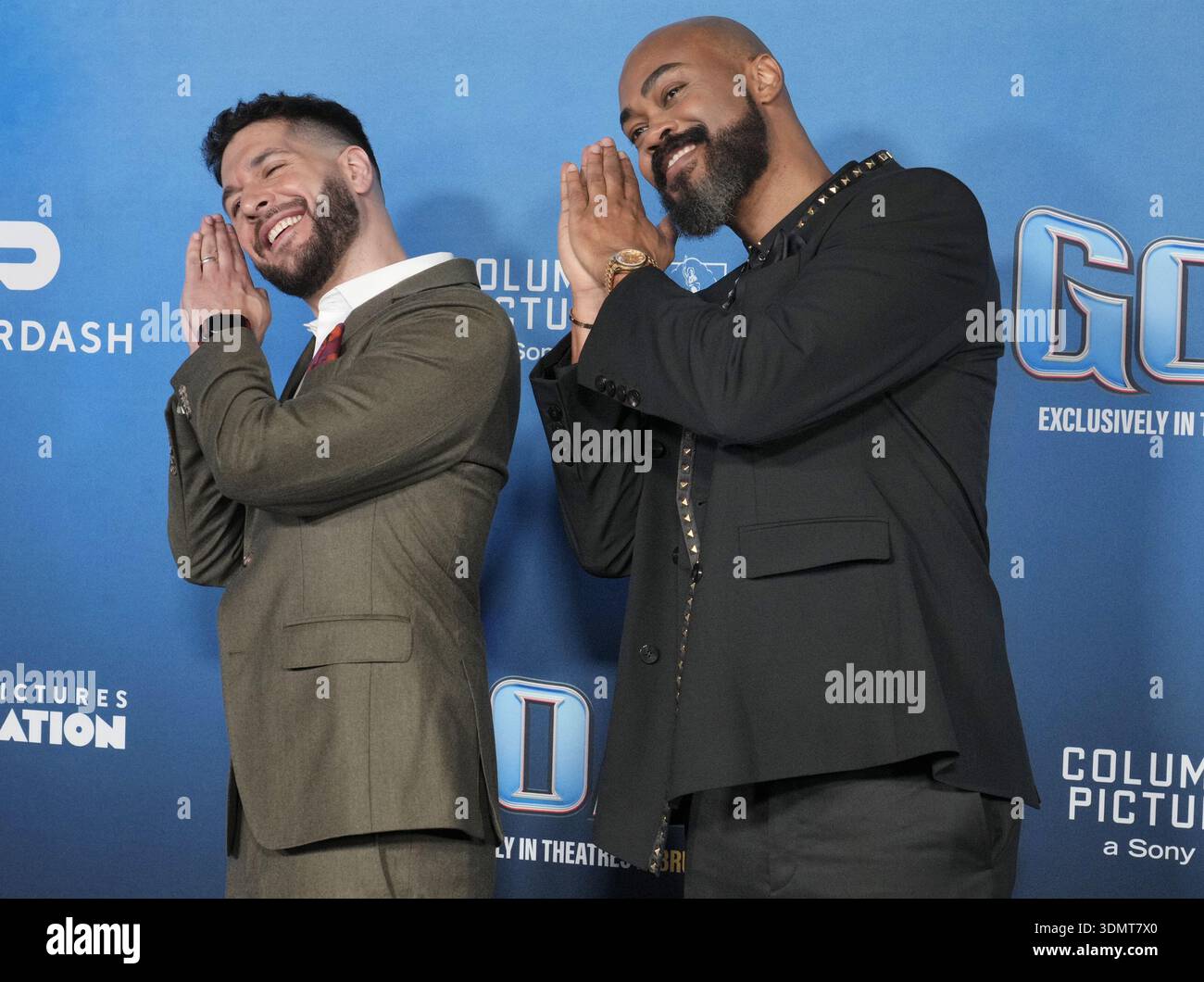 (L-R) Adam Rosette and Tyree Dillihay at the Columbia Pictures and Sony ...
