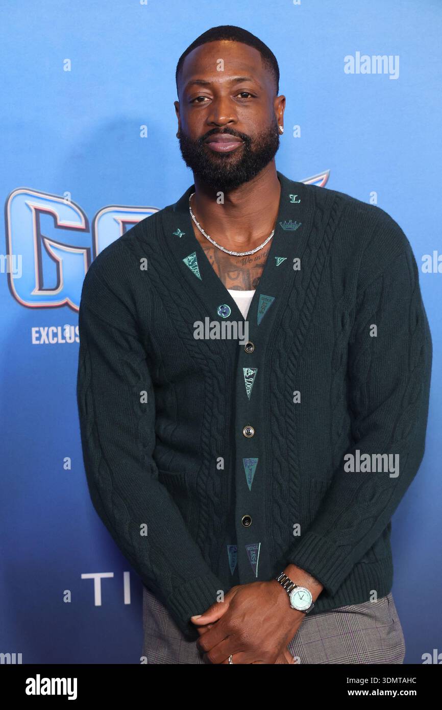 6 February, 2026 - Los Angeles, California - Dwyane Wade. Los Angeles ...