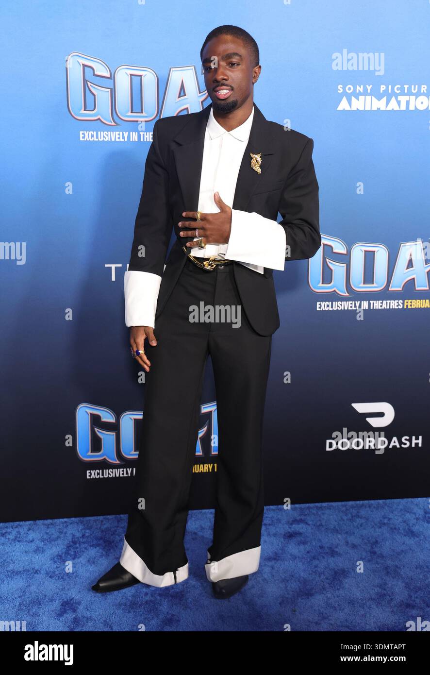 6 February, 2026 - Los Angeles, California - Caleb McLaughlin,. Los ...