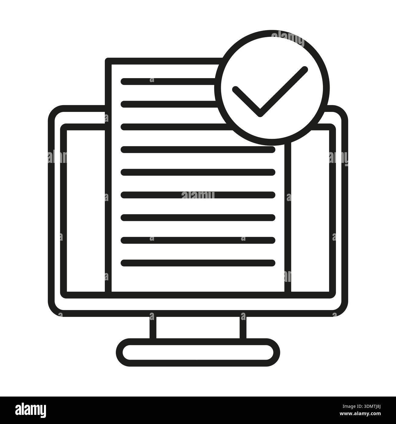 Validated form Stock Vector Images - Alamy