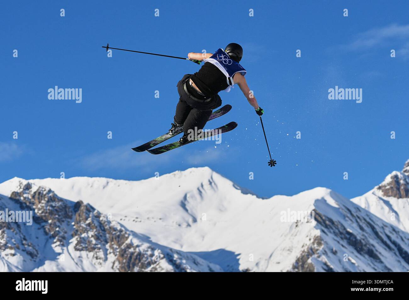Finland's Kuura Koivisto competes during men's freestyle skiing ...