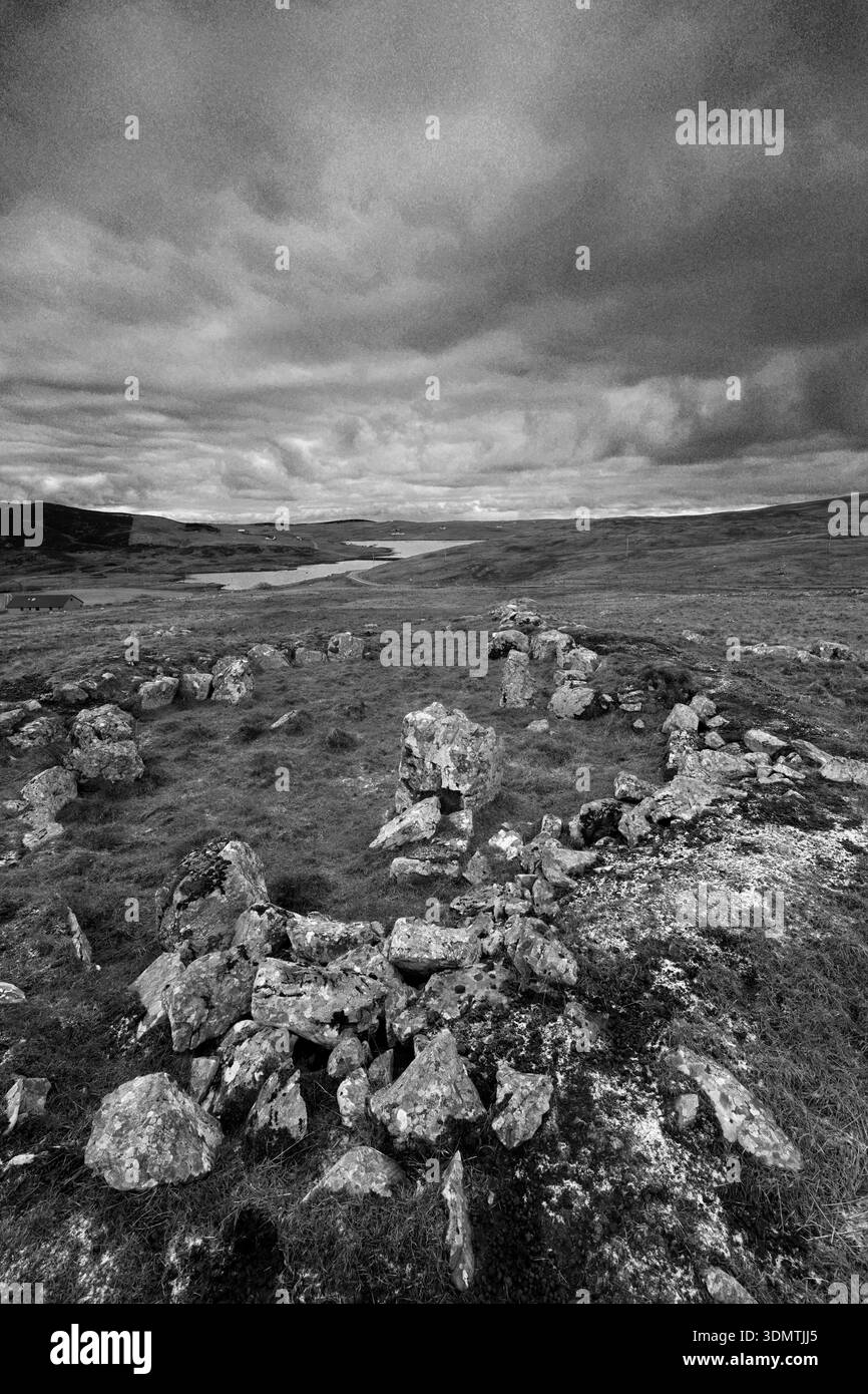 Neolithic settlement site Black and White Stock Photos & Images - Alamy