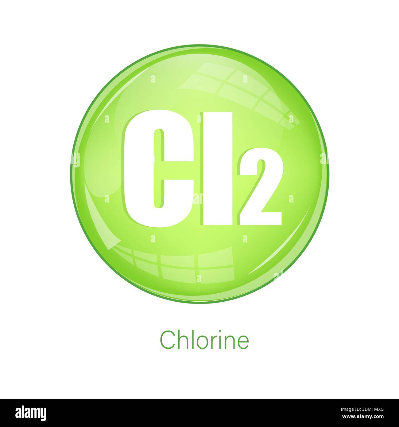 Chlorine gas glass Stock Vector Images - Alamy