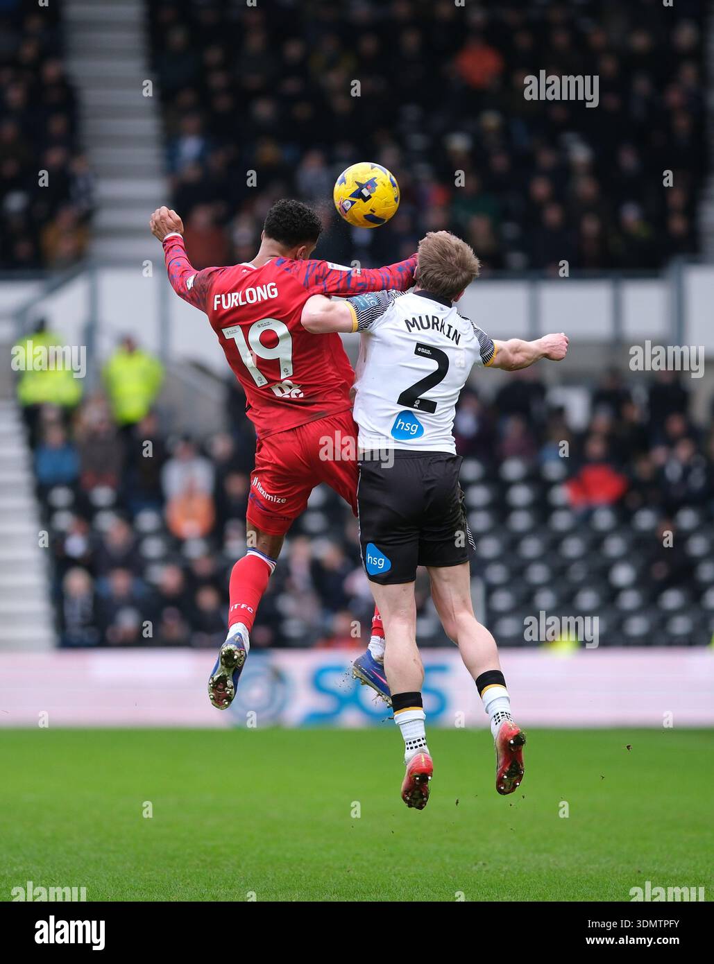 7th February 2026; Pride Park Stadium, Derby, Derbyshire, England; EFL ...