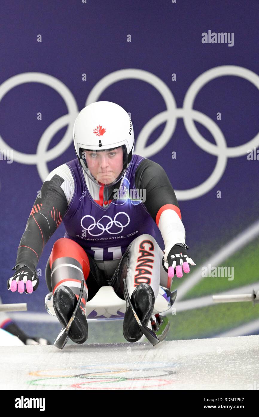 07 February 2026, Italy, Cortina D'ampezzo: Olympia, Olympic Winter ...