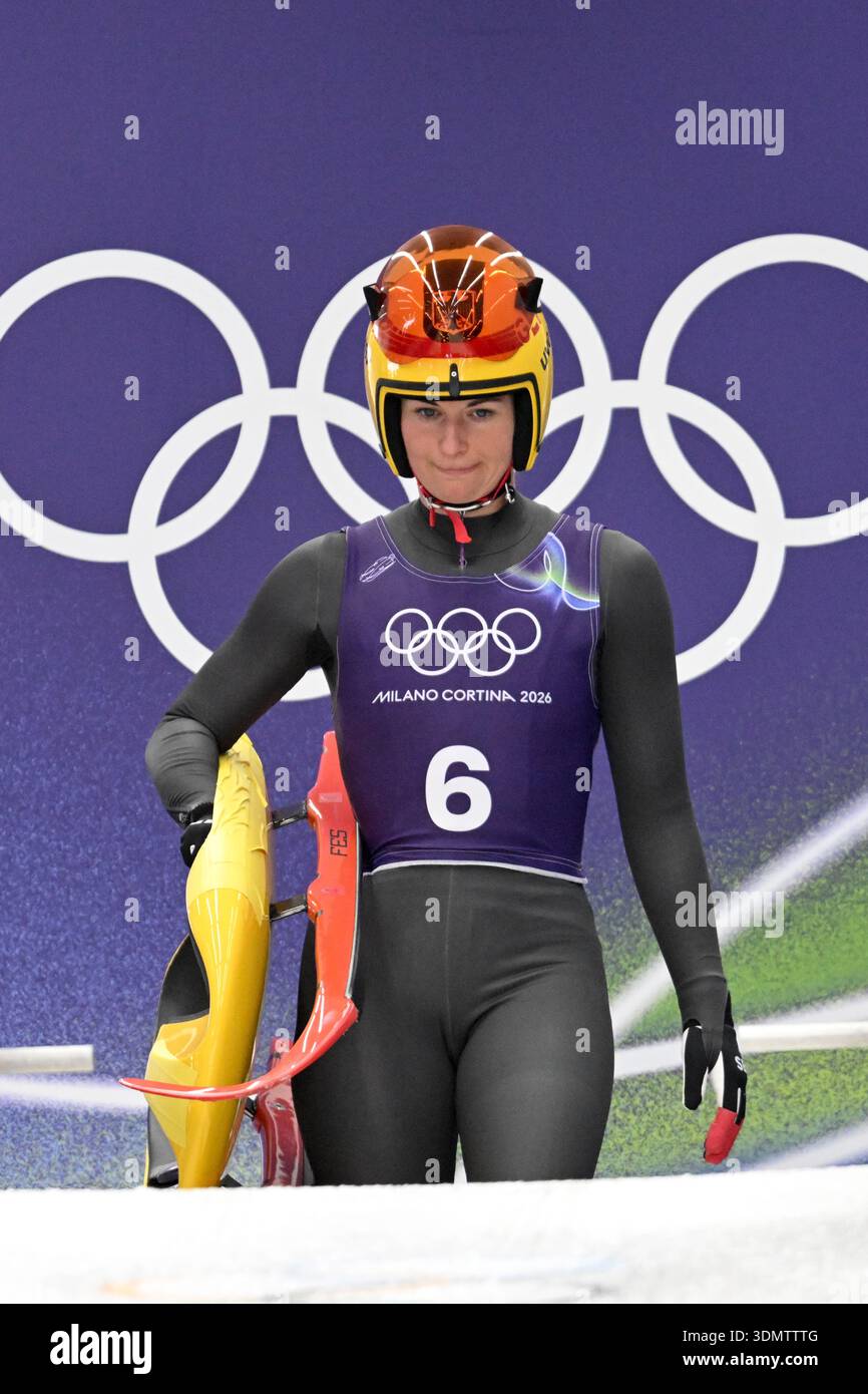 07 February 2026, Italy, Cortina D'ampezzo: Olympia, Olympic Winter ...