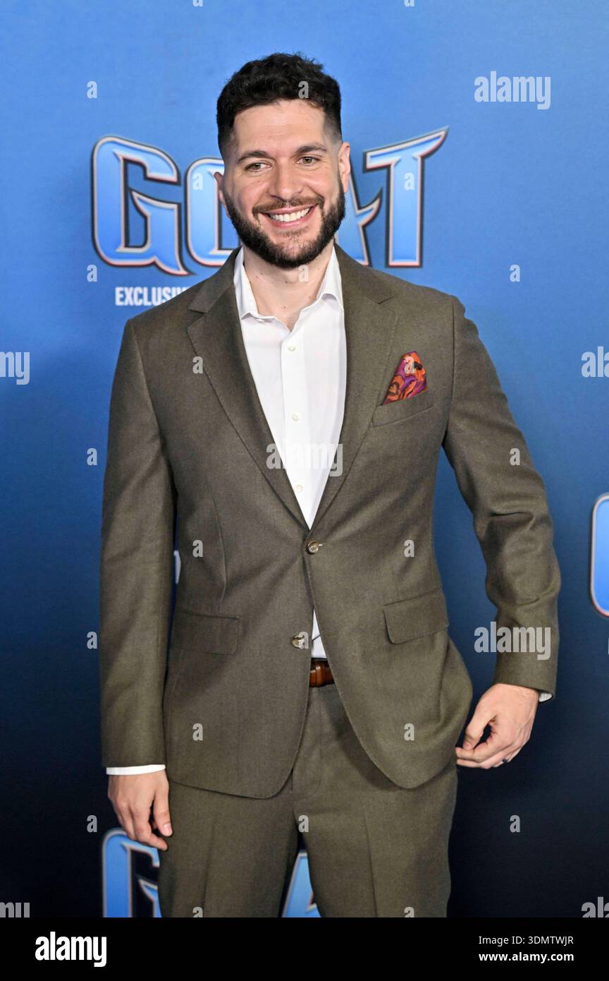 Adam Rosette bei der Premiere des Animationsfilms GOAT / G.O.A.T ...