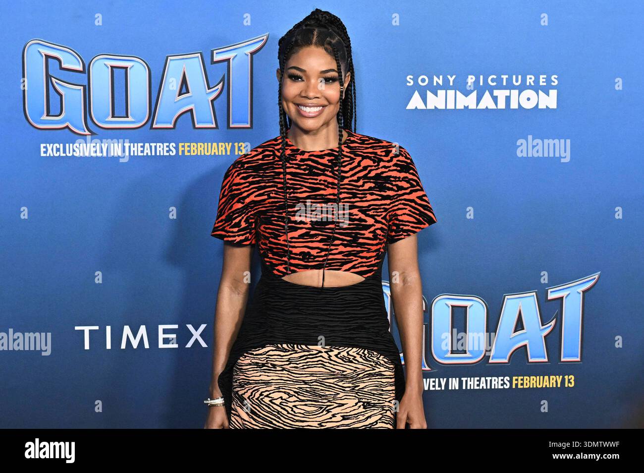 Gabrielle Union bei der Premiere des Animationsfilms GOAT / G.O.A.T ...
