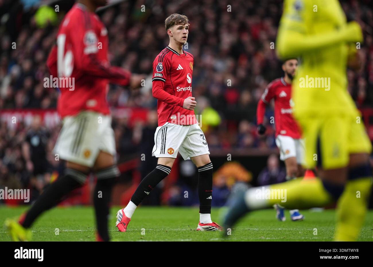 Manchester United's Tyler Fletcher during the Premier League match at ...