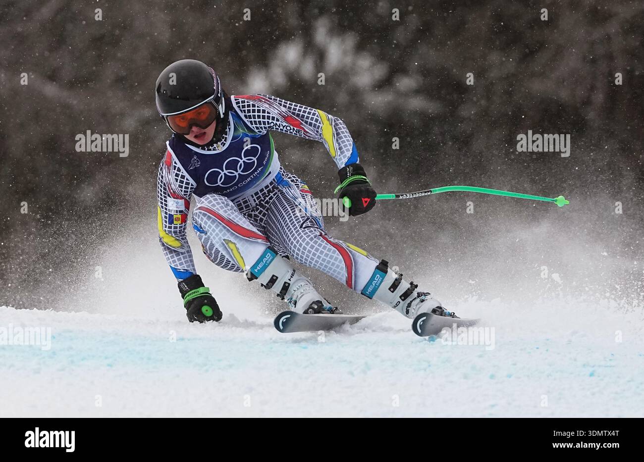07 February 2026, Italy, Cortina D'ampezzo: Olympia, Olympic Winter ...