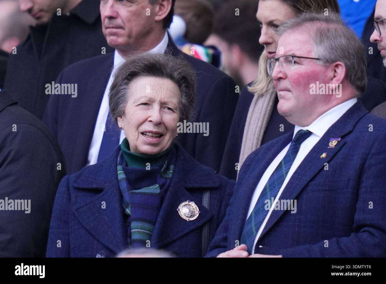 Princess anne scotland during hi-res stock photography and images - Alamy