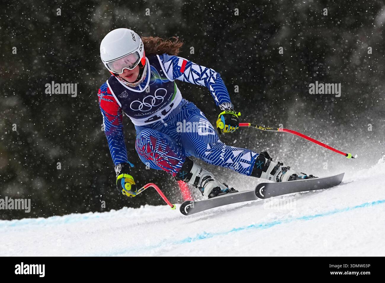 07 February 2026, Italy, Cortina D'ampezzo: Olympia, Olympic Winter ...