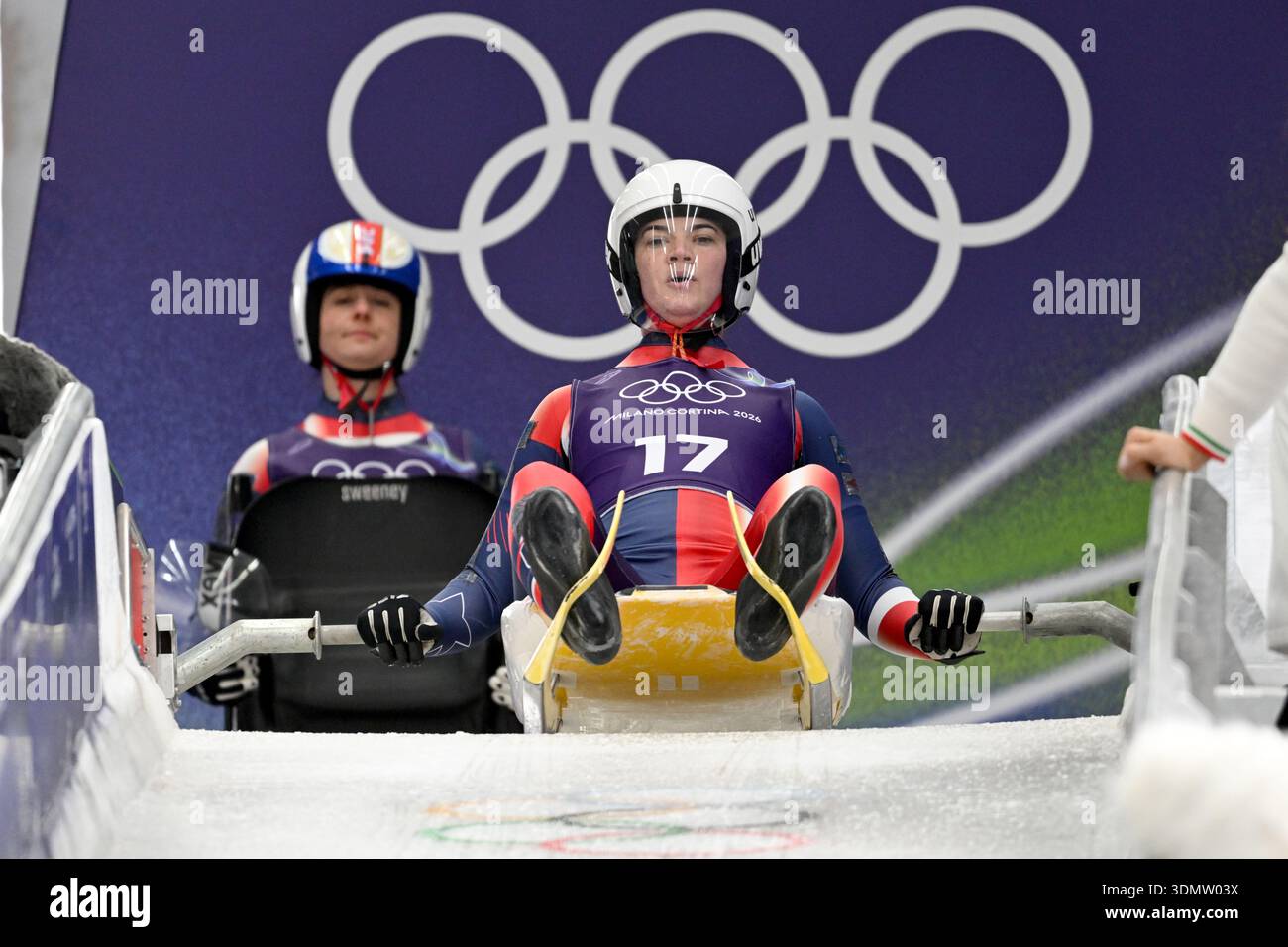 07 February 2026, Italy, Cortina D'ampezzo: Olympia, Olympic Winter ...