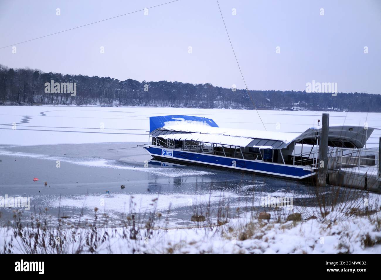 January 8, 2026, Strausberg, Brandenburg, Germany: Brandenburg: Snow ...