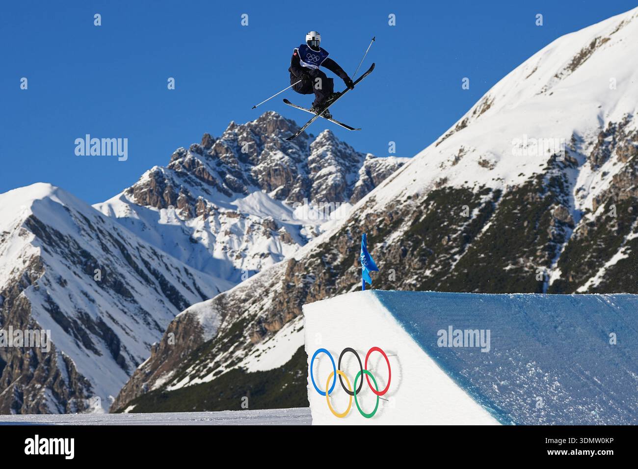 Sweden's Jesper Tjader competes during men's freestyle skiing ...