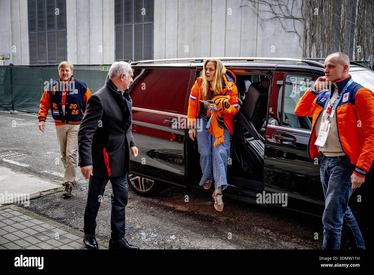 MILAN - Queen Maxima, Princess Amalia, and King Willem-Alexander visit ...
