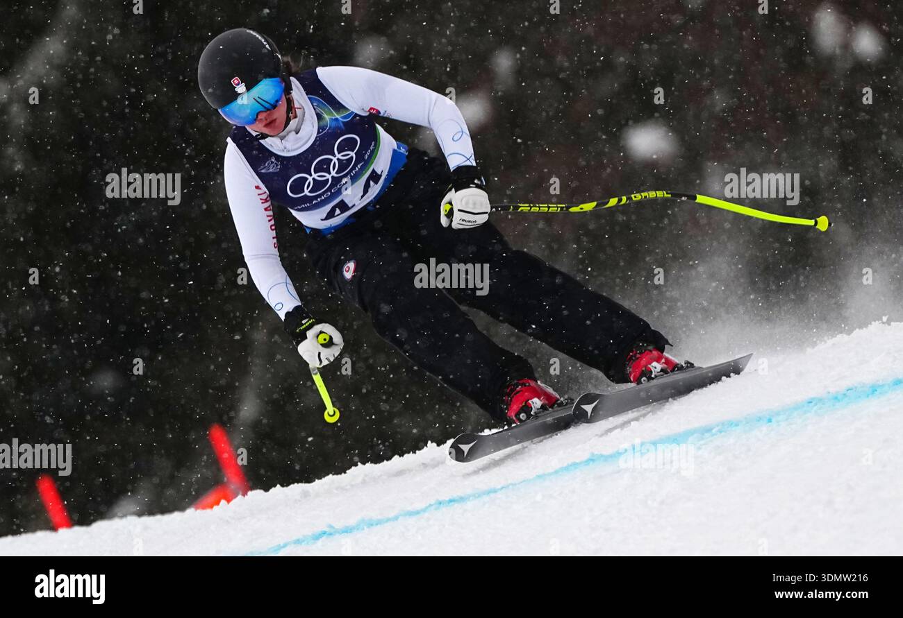 07 February 2026, Italy, Cortina D'ampezzo: Olympia, Olympic Winter ...
