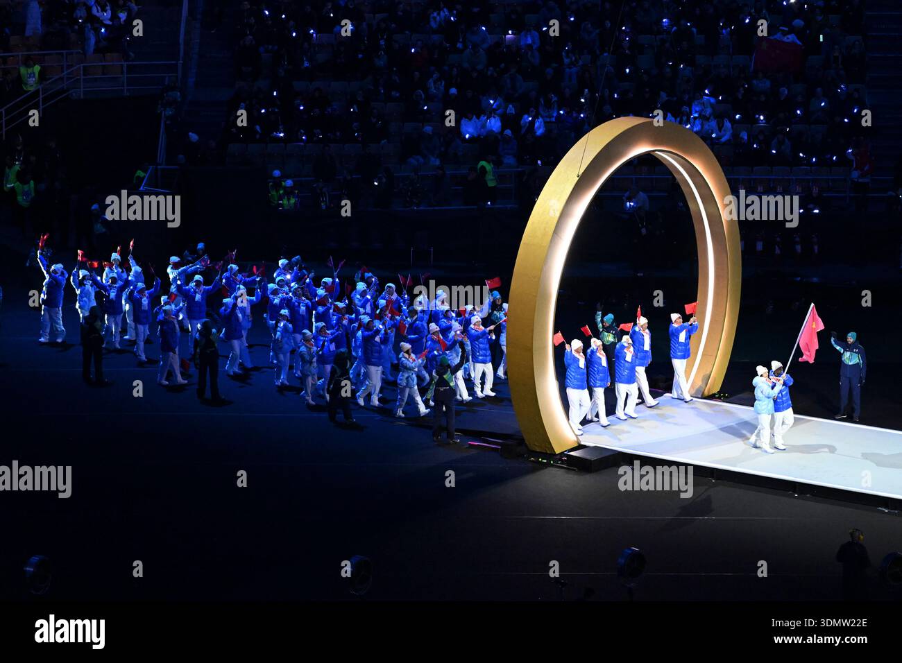 China tean group at the Opening Ceremony in the Meazza Stadium of San ...