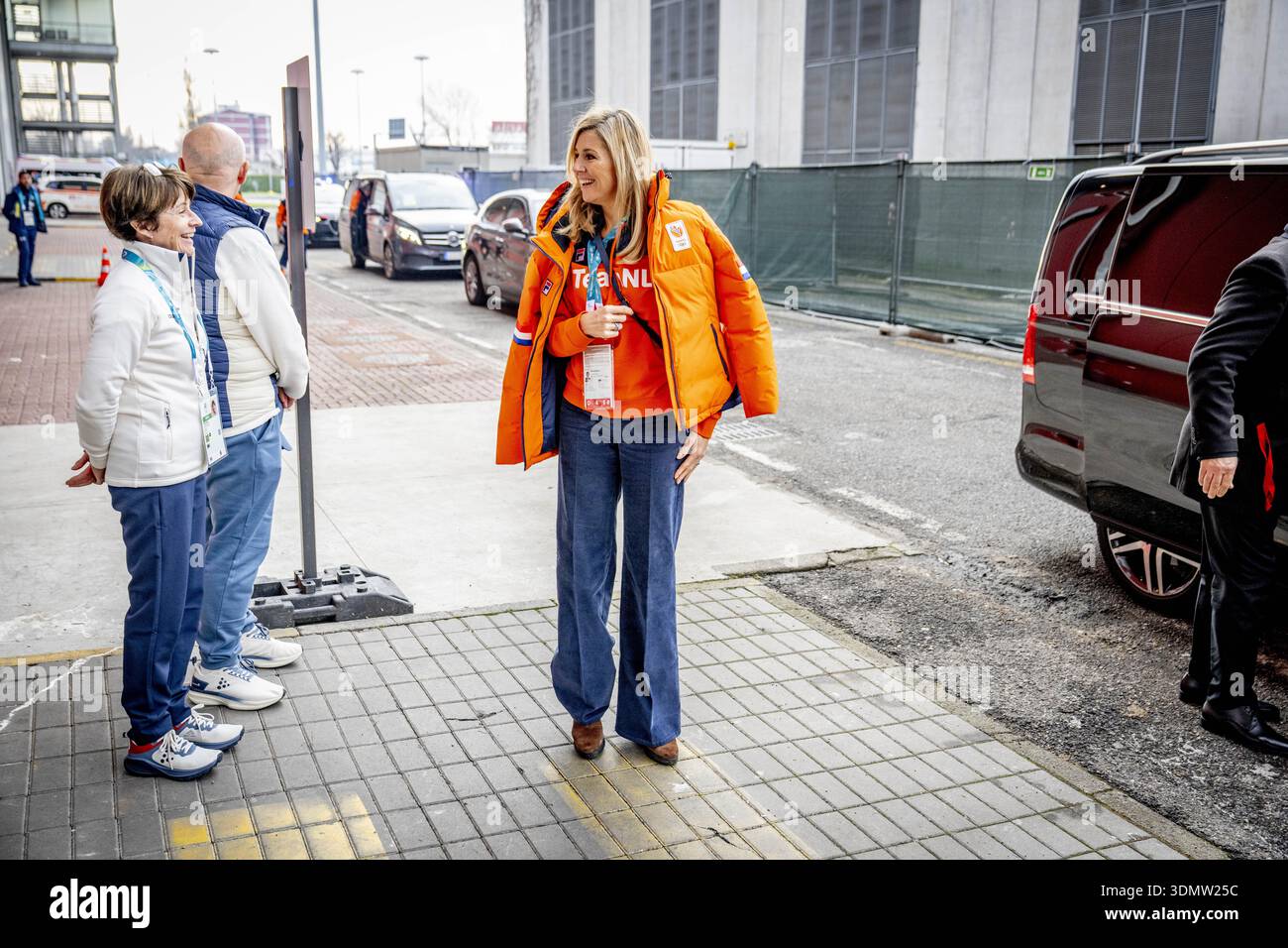 MILAN - Queen Maxima, Princess Amalia, and King Willem-Alexander visit ...