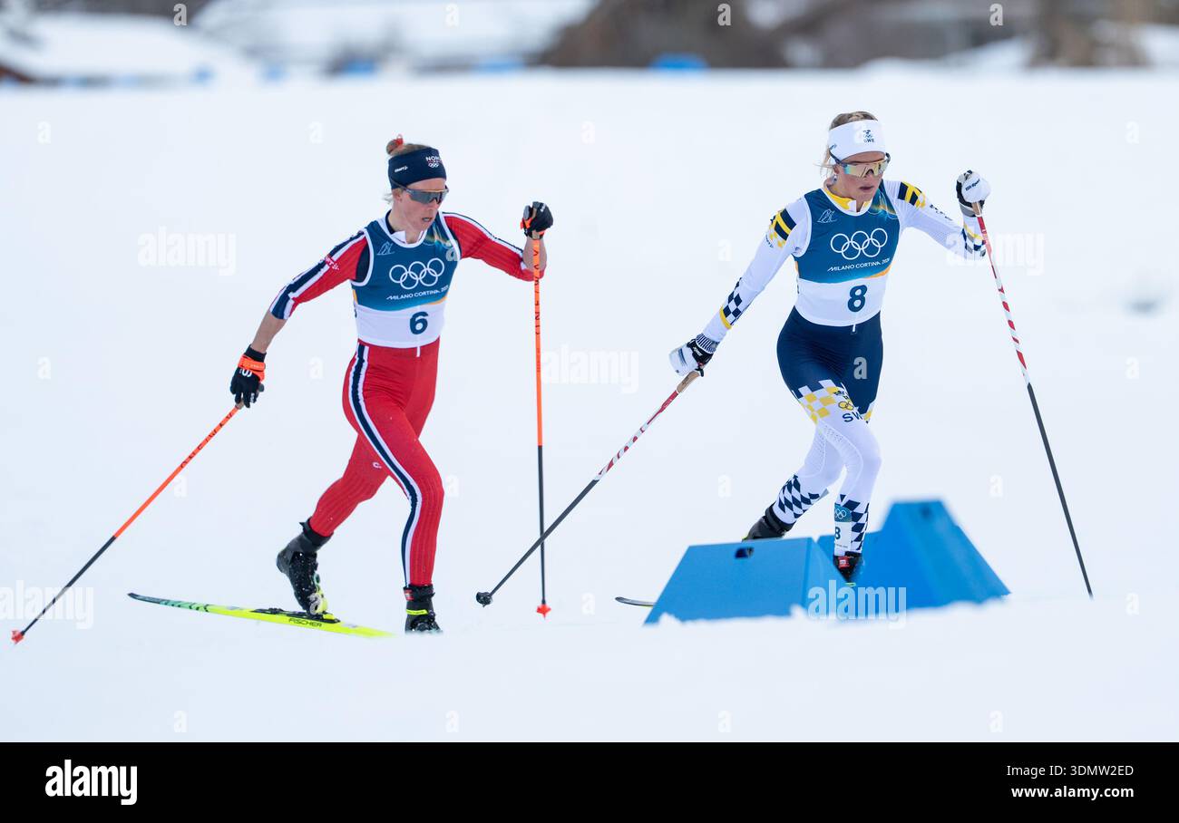 7th February 2026; Val di Fiemme, Italy, 2026 Winter Olympic Games, Day ...
