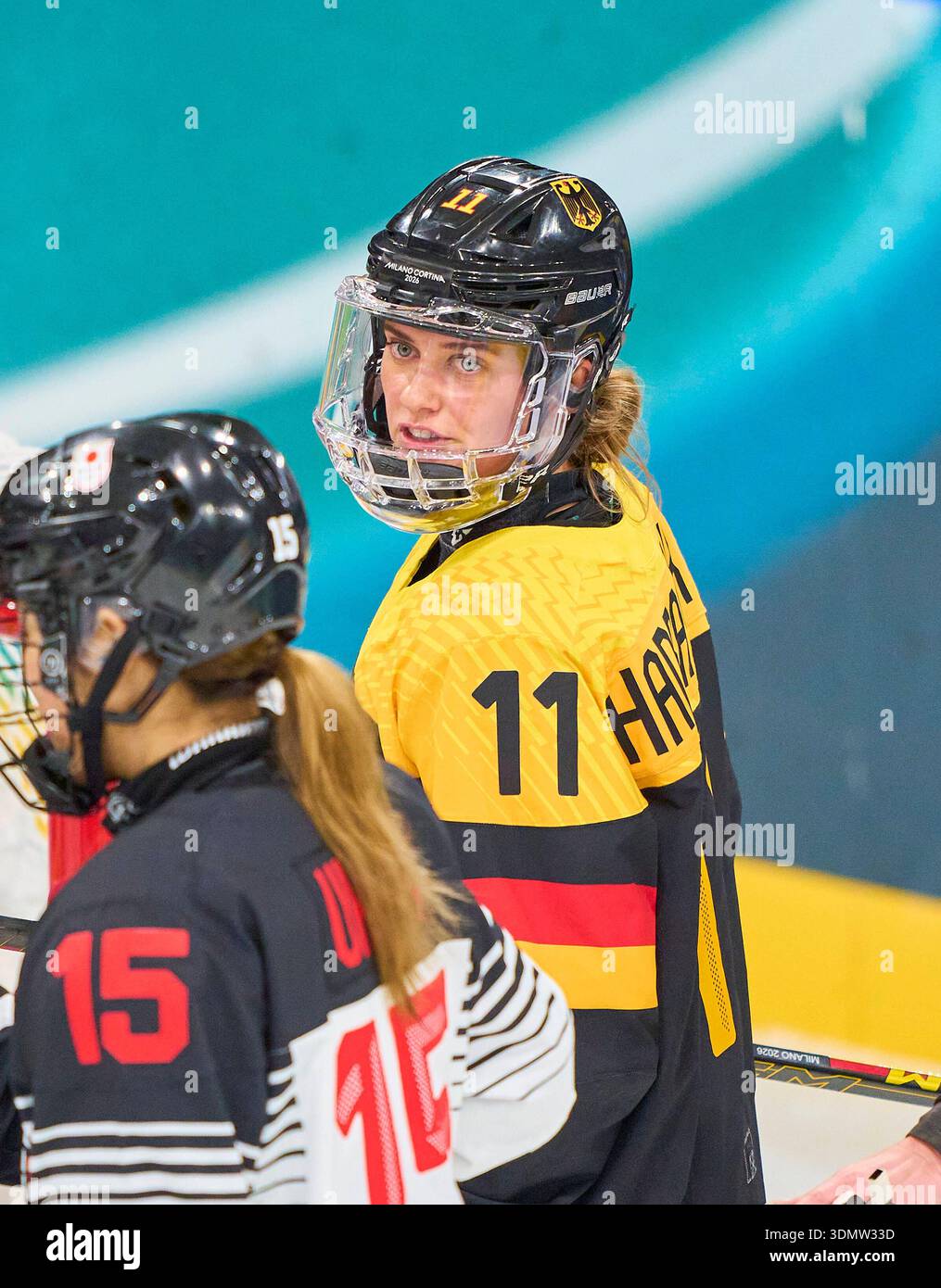 Nicola Hadraschek- Eisenschmid of Germany at the preliminary women Ice ...