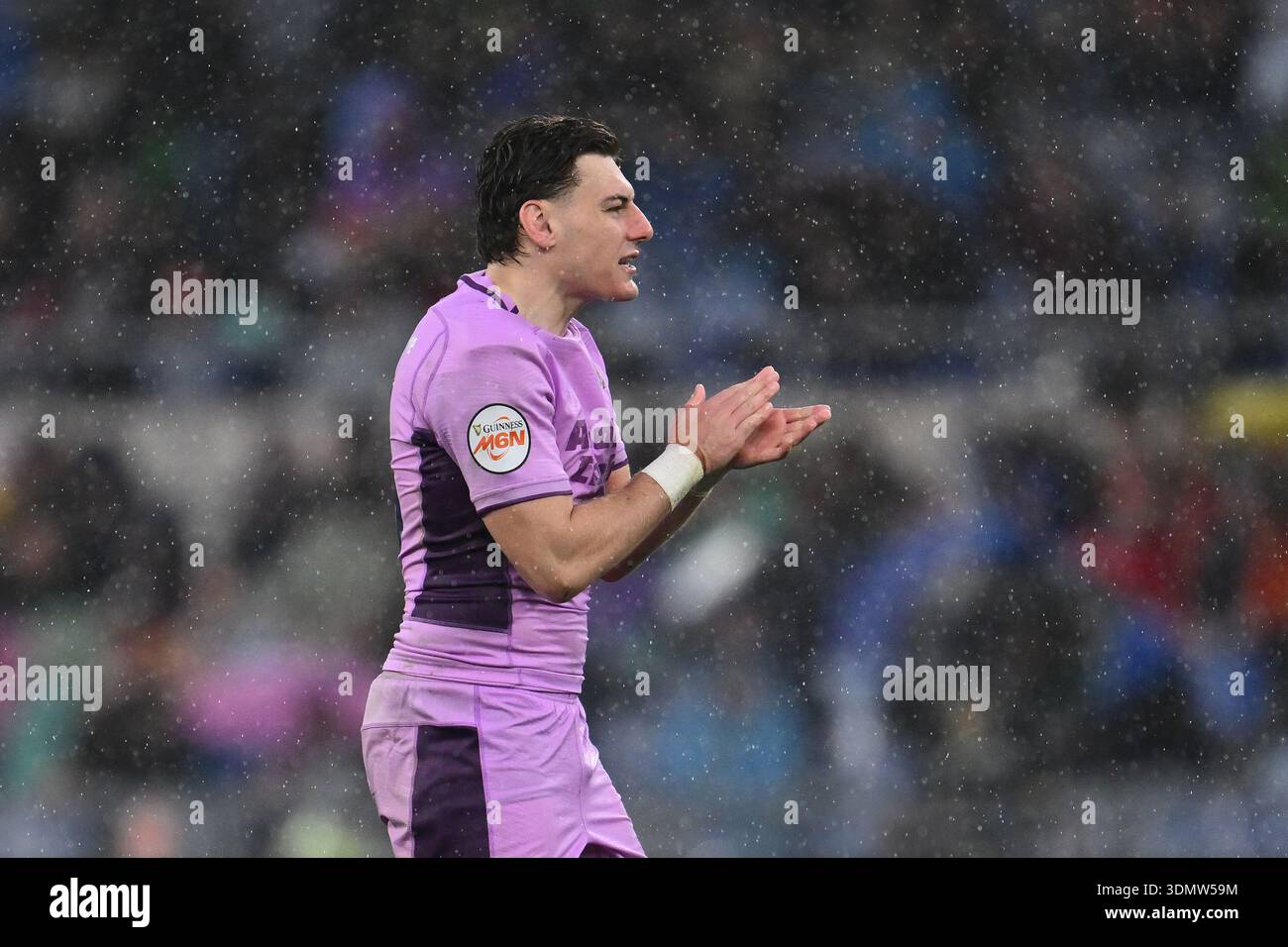 Scotland's Tom Jordan during the Guinness Men's Six Nations match at ...