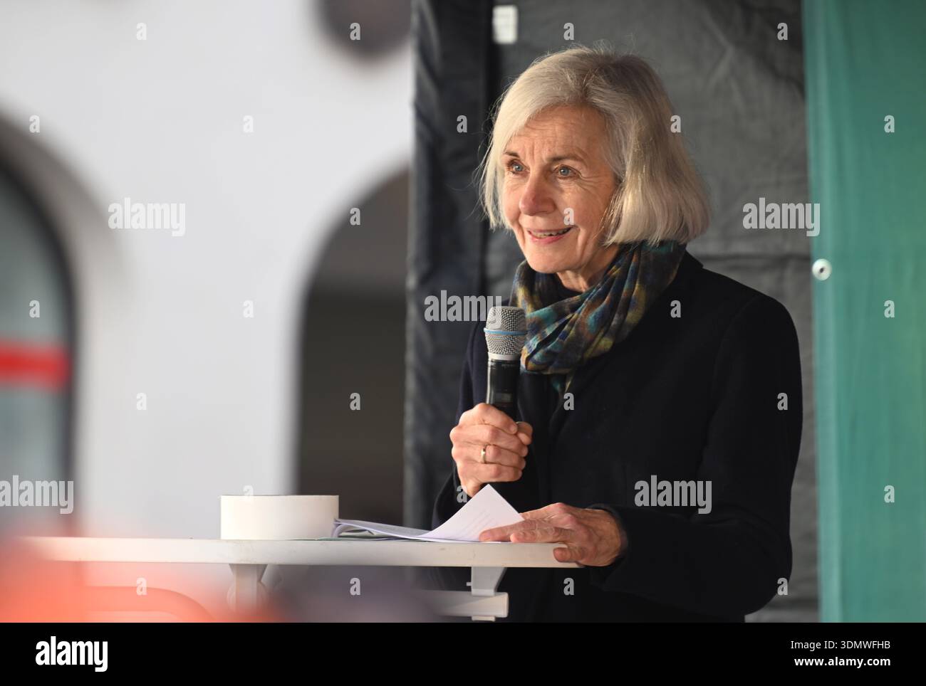 07 February 2026, Bavaria, Weilheim: Professor Ursula Münch stands on ...